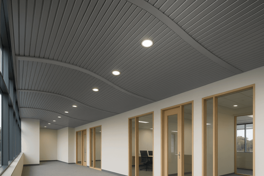 Aluminium Strip Ceiling Designs | For Contemporary Interiors